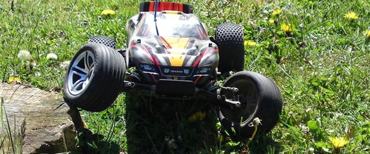 Bil Nitro Rustler Traxxas - 2008 - Bilen køre super godt og træk...