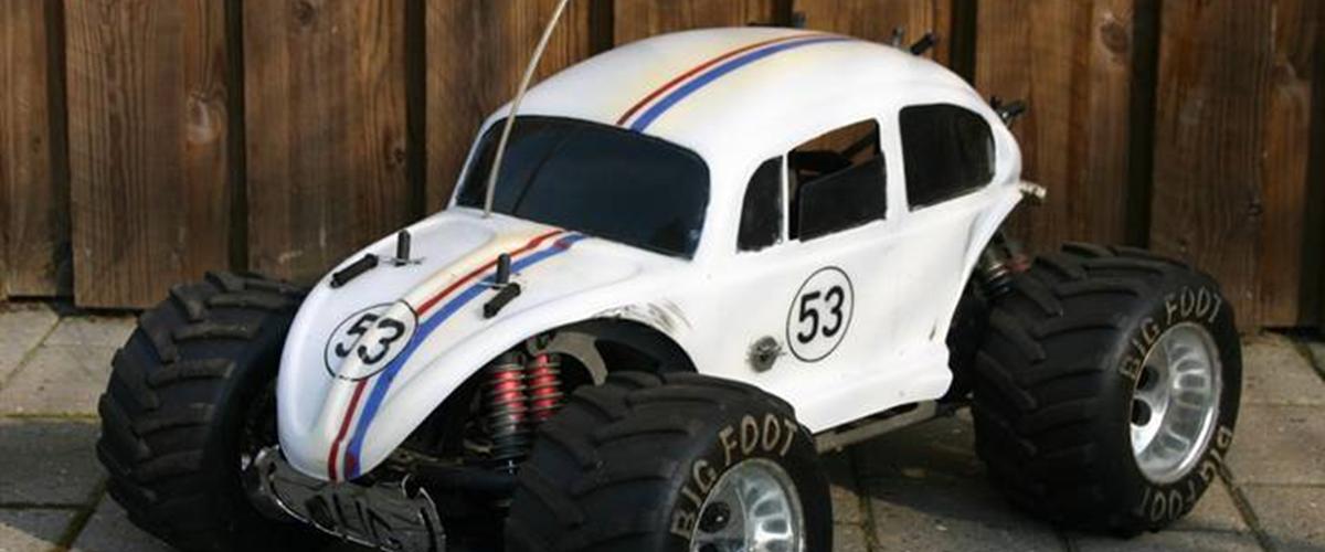 Bil FG Monster beetle - - Super sjov og hurtig bil både...