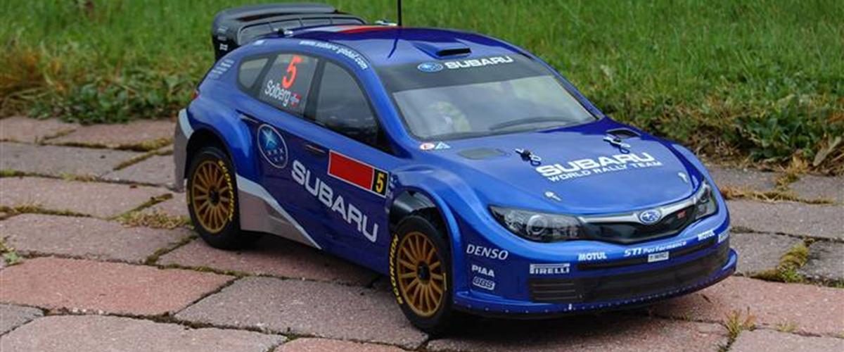 Bil Kyosho DRX Subaru WRC2008 - 2010 - Det er min første nitrobil, o...