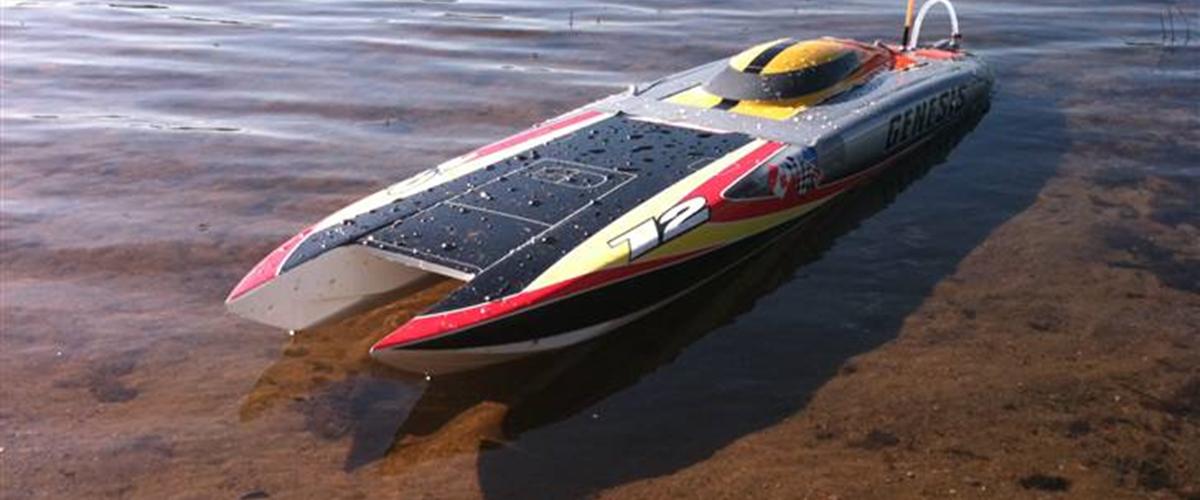 Båd Genesis Offshore solgt - - jeg har ikke været ude at sej...