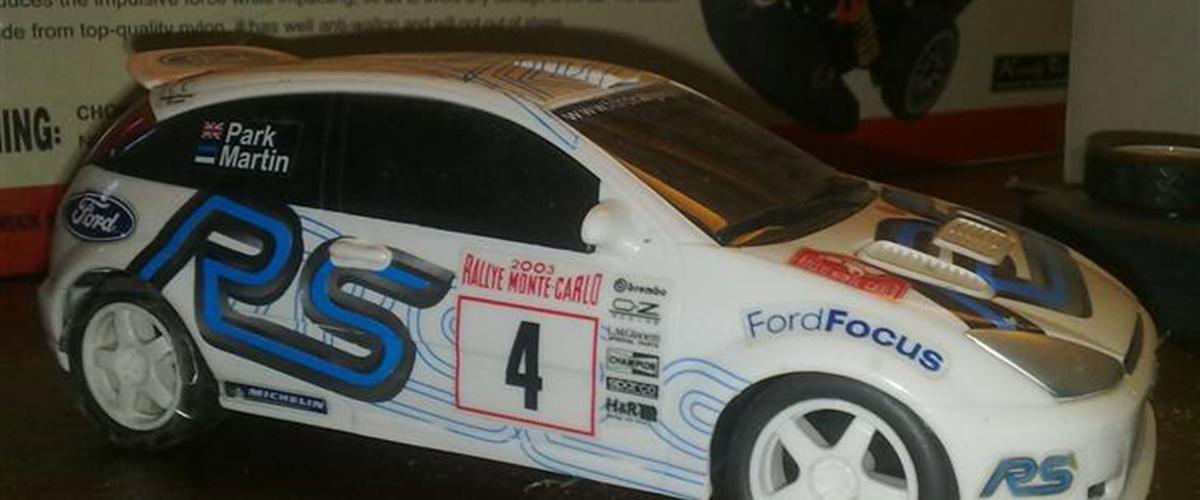 Bil Ford Focus WRC 1/24 - 2005 - bilen er købt ved en Ford for...