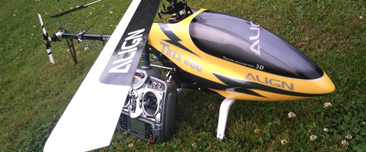 Helikopter Align Trex 600 esp Solgt - 2010 - Flyver super godt, den er ...