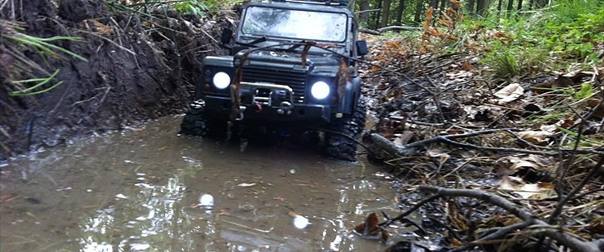 Bil Defender - Axial SCX10 - 2009 - En rigtig fed trial bil. Denn...