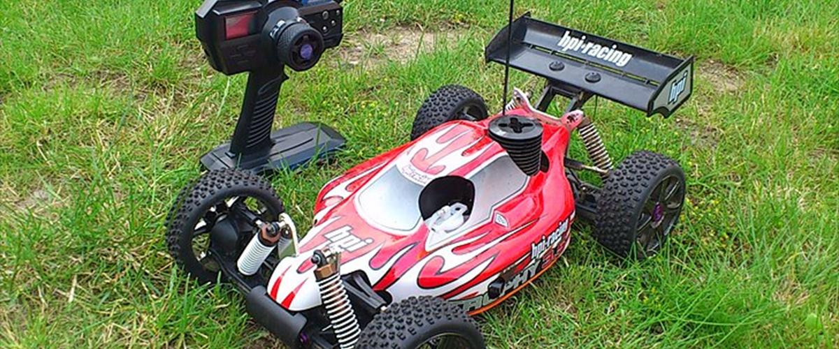 Off-Roader HPI TROPHY 3.5 NITRO BUGGY - - nu har jeg kørt lidt med den ...