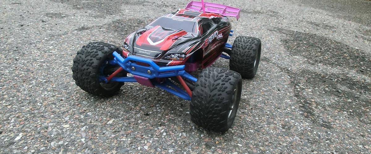 Off-Roader Traxxas Mini E-revo VXL Pink Spec. Byttet. - 2011 - Min ...