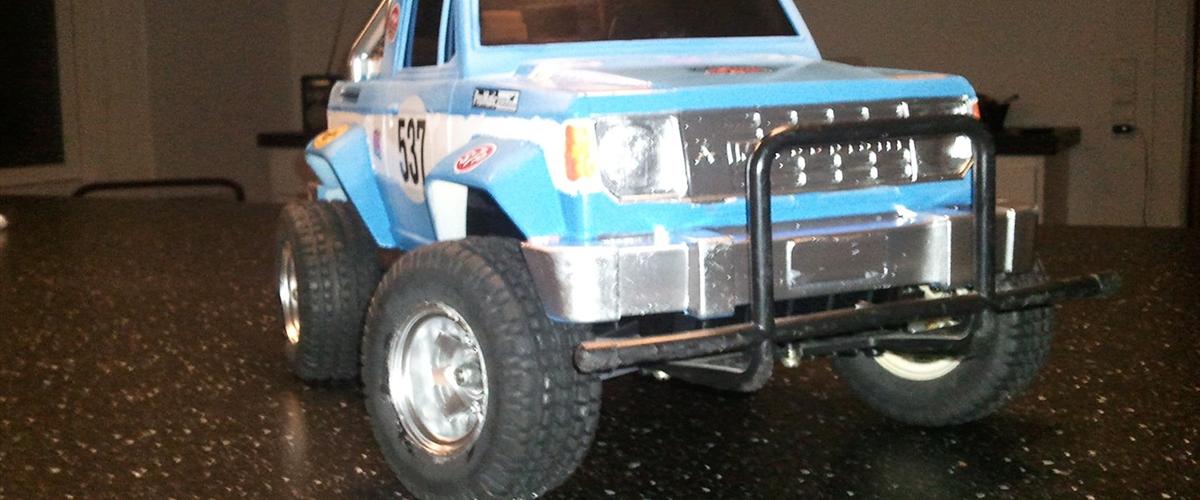 Off-Roader Tamiya 58044 mitsubishi pajero - 1984 - Dette er en ældre ...