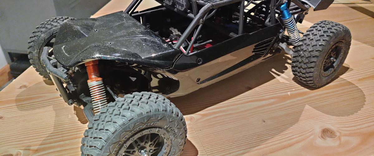 Bil Axial Exo Terra - kr. 1999 - brugte rc enhed