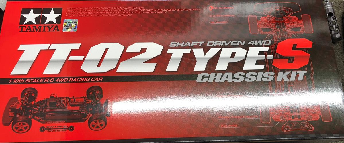 Bil Tamiya TT02 type-S - ny pris - kr. 1300 - brugte rc enhed
