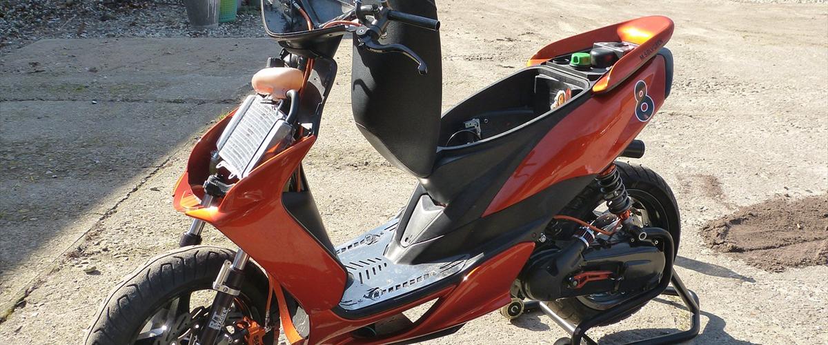 YAMAHA JOG RR DD IN THE SUNSHINE !!!!!!!! - Tuningprojekter - Uploadet ...