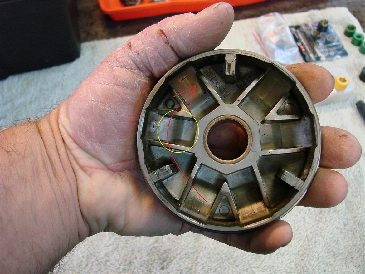 Ruller - hvordan skal de vende i variator/vario - Guider - Fotos fra ...