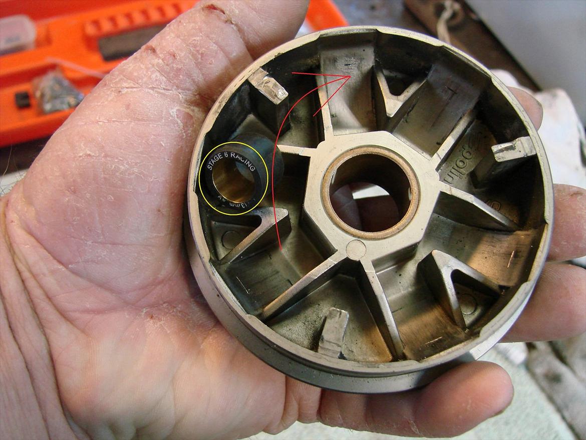 Ruller - hvordan skal de vende i variator/vario - Guider - Fotos fra ...