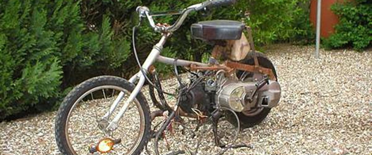 Yamaha axis 90cc - 2003 - mangler lige en forstærkning ...