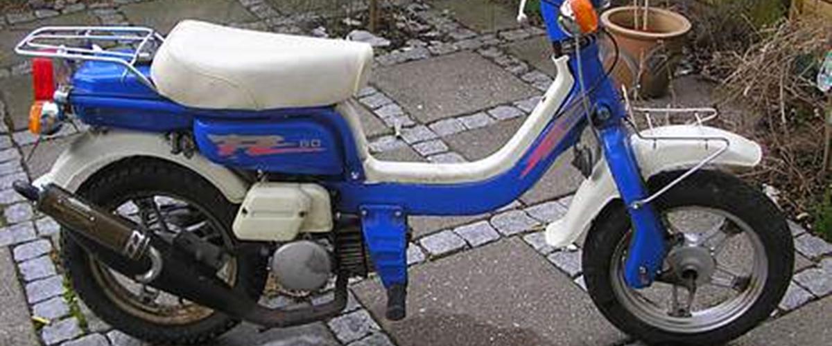 Suzuki FZ50 - - lyset viger ikk så godt