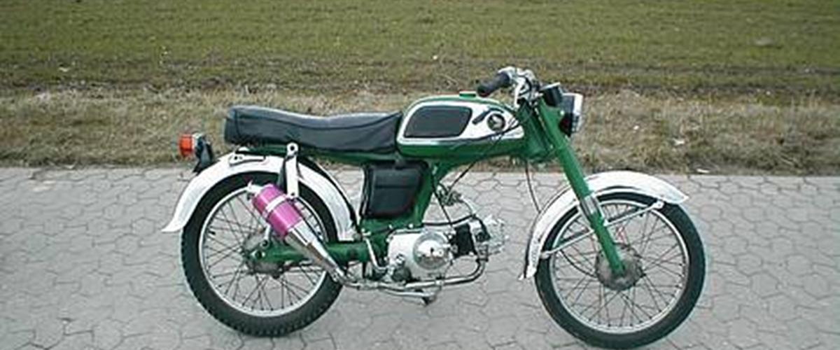 Honda cd50 TIL SALG - 1973 - jeg købte den hvor den så ret...