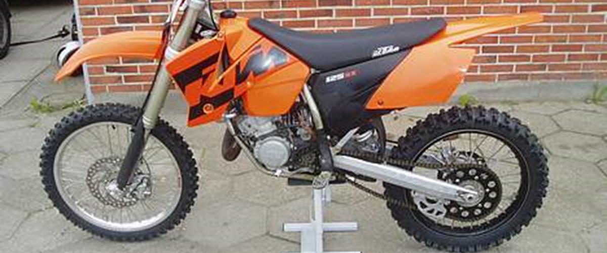 KTM sx 125 (SOLGT) - 2004 - kar fået Pernille i dag D. 2 ...