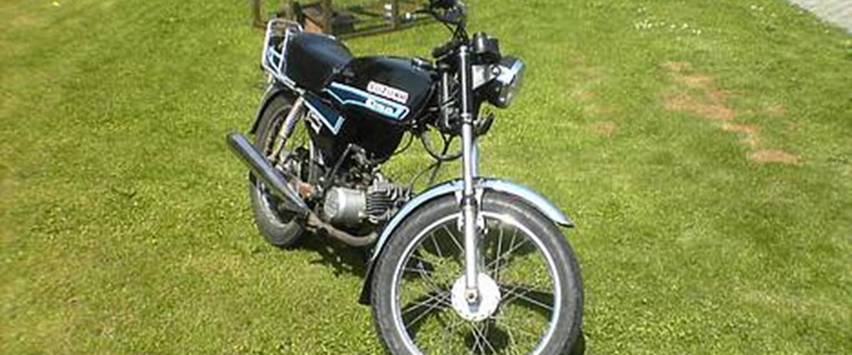 Suzuki DM50 Samurai SOLGT - - kører som en drøm uk uk ...