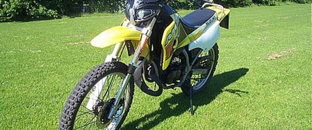 Suzuki RMX 50 (solgt) - 2002 - Den blev købt den 18. juni