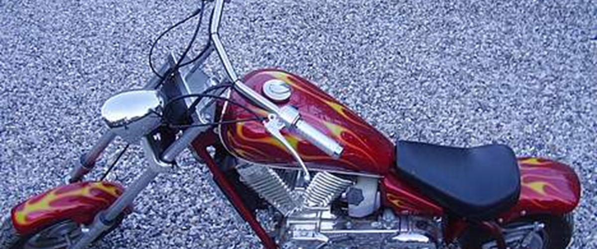 MiniBike Mini-Harley- Solgt - 2005 - den er dælme fin.. TIL SAL...