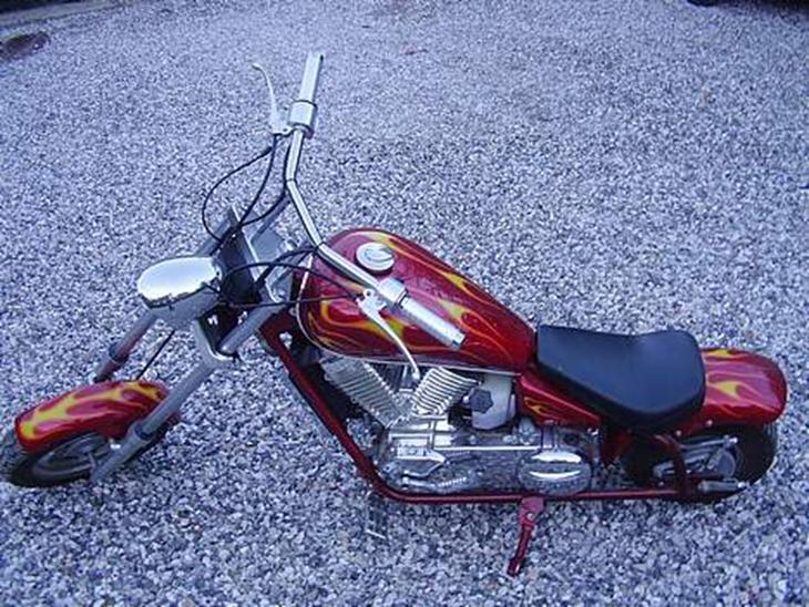 MiniBike Mini-Harley- Solgt - 2005 - den er dælme fin.. TIL SAL...