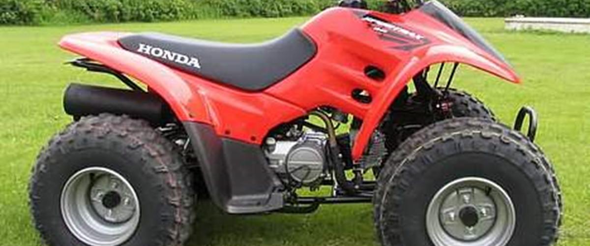 Honda TRX 90 solgt - 2004 - det er en fed maskine hv...
