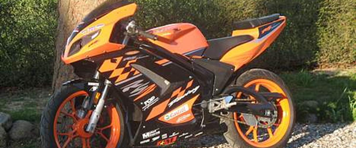 Rieju matrix rs2 (BYTTET) - 2007 - den må kun bruges til banerac...