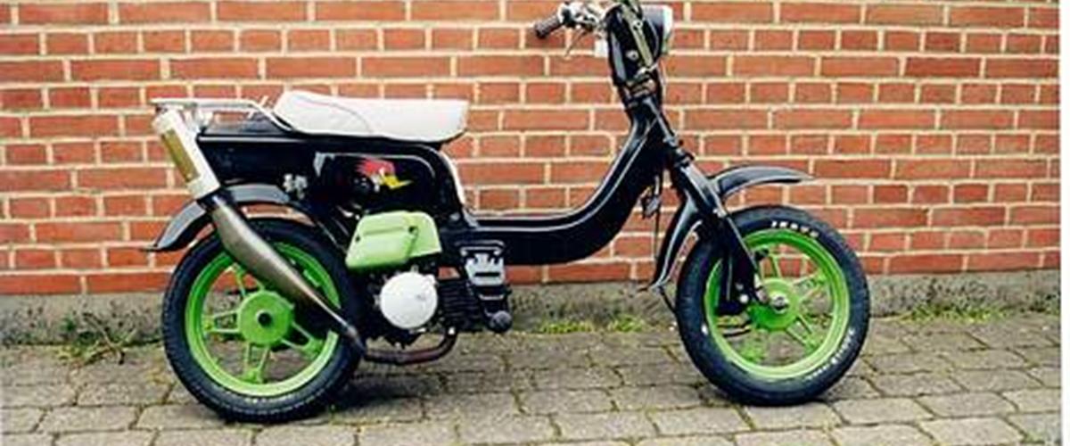 Suzuki FZ50 - - Den har været i efterbrændere...