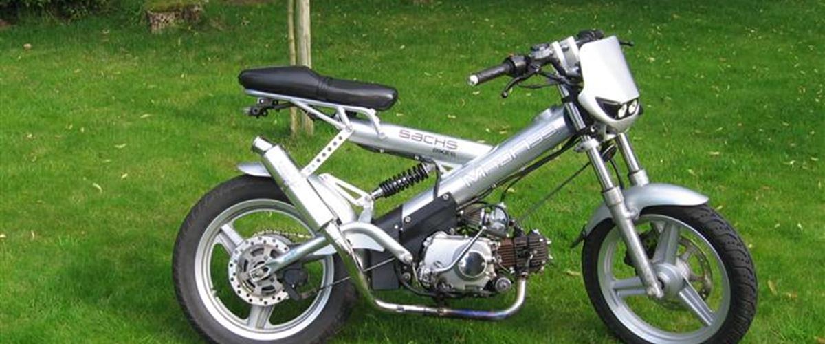 Sachs Madass 125cc. Emax Byttet - 2006 - Knallerten har kun gået 1200k...