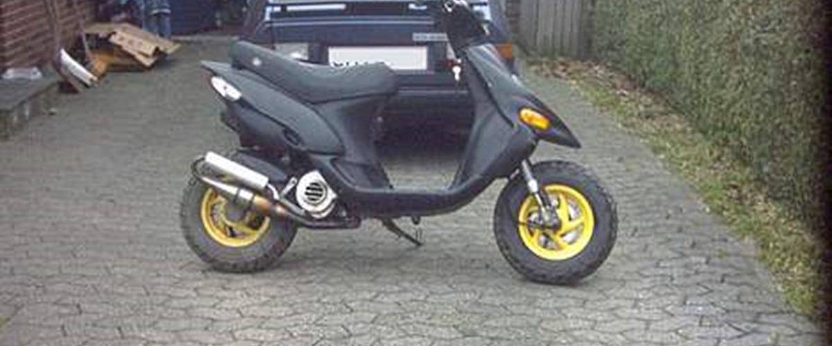 Gilera Stalker "Forfølgeren" - 2001 - Denne knallert findes allered...
