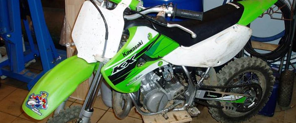 Kawasaki 65cc - 2005 - Dette er dog min lille br...