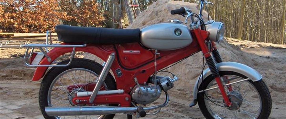 Puch VZ 50 Solgt - 1975 - Knallerten er nu næsten helt ...