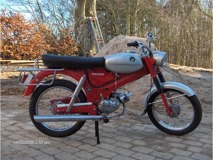 Puch VZ 50 Solgt - 1975 - Knallerten er nu næsten helt ...