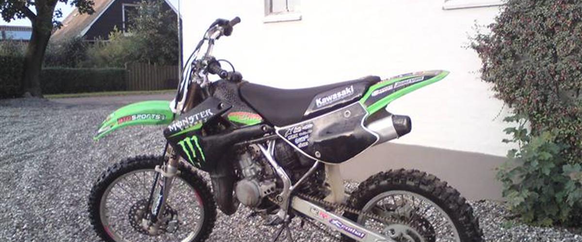 Kawasaki kx 85 Høj { Byttet } - 2003 - Købt d. 17 / 2 / 2008 Det ...