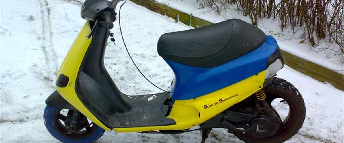Piaggio Old Zip byttet til typhoo - 1999 - Defekter - speedodrev + kabel...