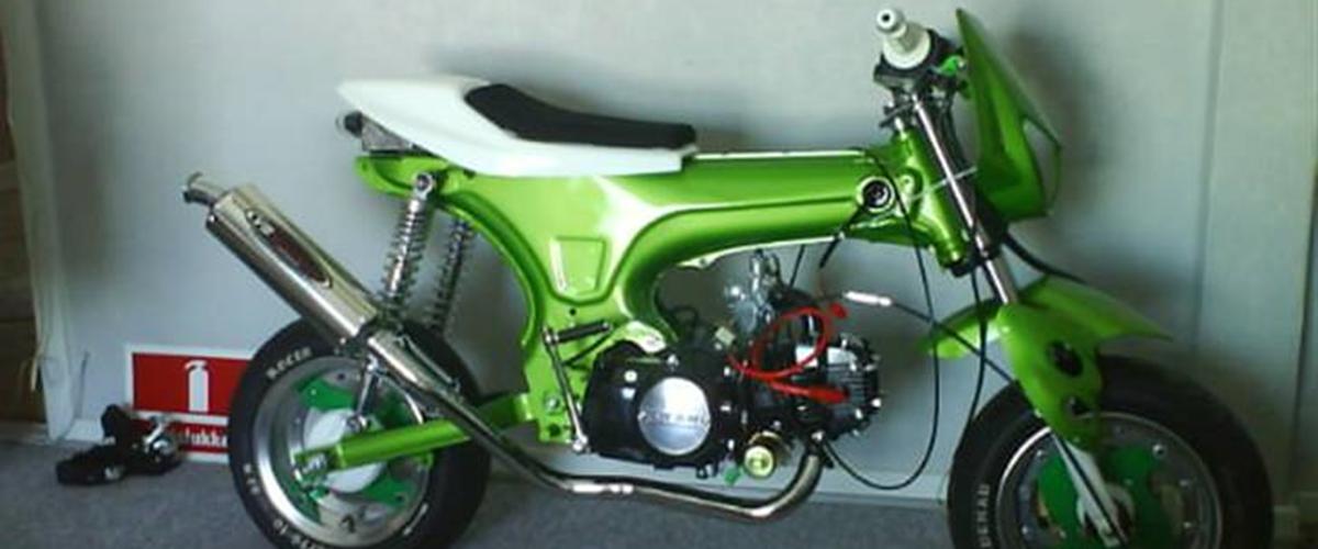 Honda dax - custom * - 2008 - et dyrt projekt ;D