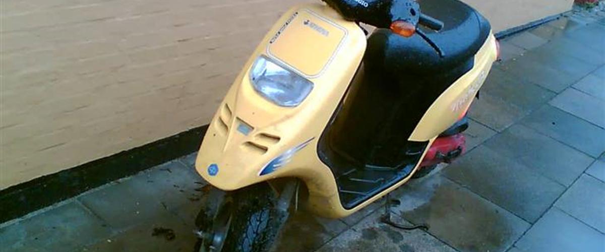 Piaggio typhoon - 1998 - har gået 14000km