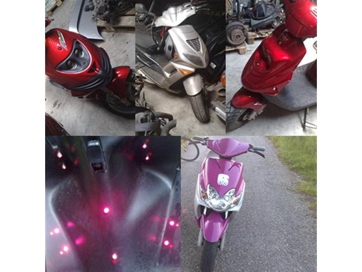 Yamaha jog r - 2005 - skifter fave, lyser rød, grå ...