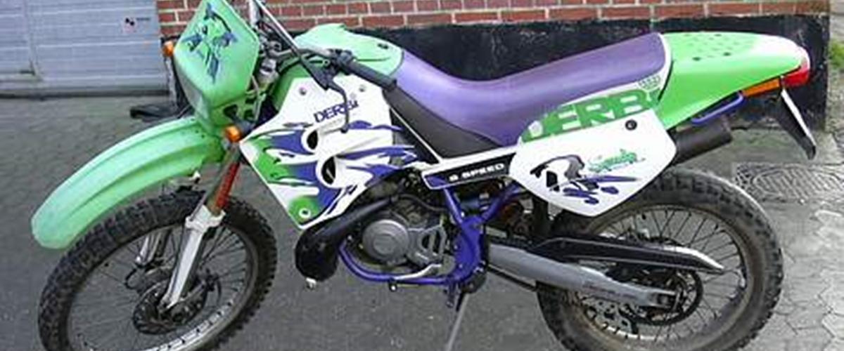 Derbi senda R *sælges* - 1997 - jeg mangler noget plastik til...