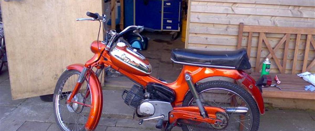 Puch ms50 SUPER - 1978 - den køre og starter ufattelig...