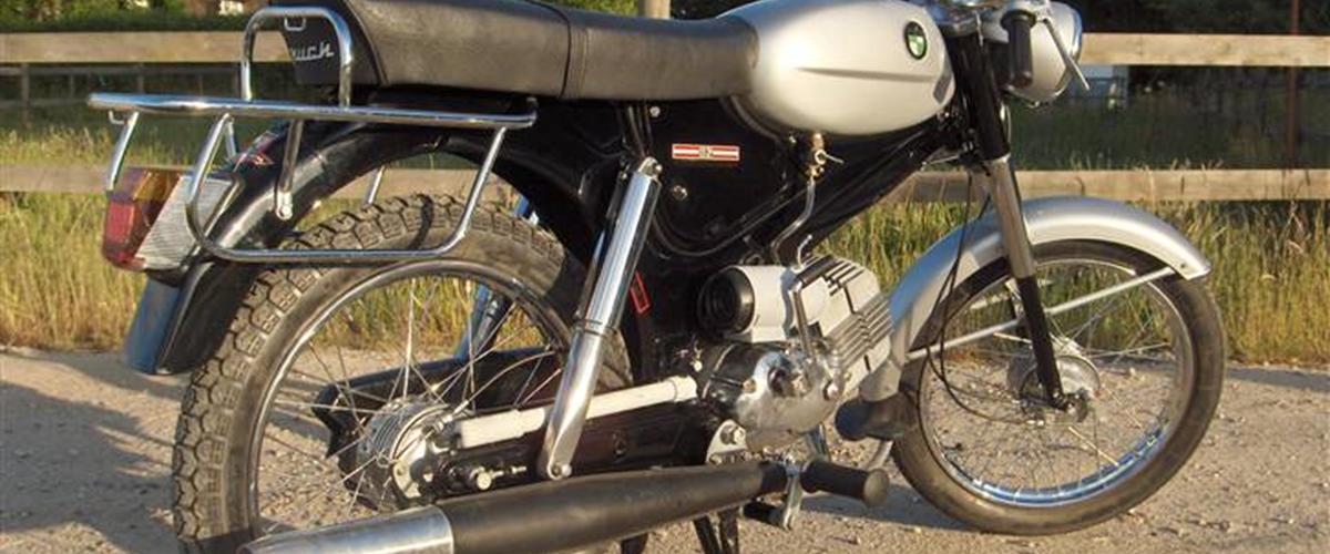 Puch vz 50 - 1971 - Knallerten begyndte egenlig s...