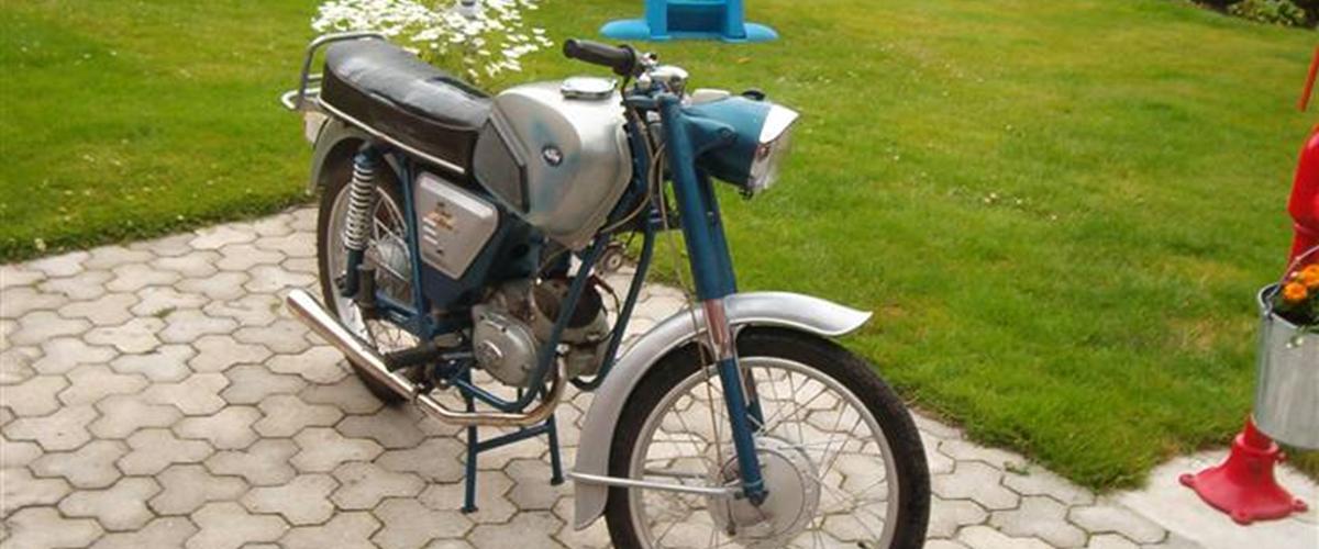 KTM Comet Super 4 - 1970 - da jeg købte den var der diss...