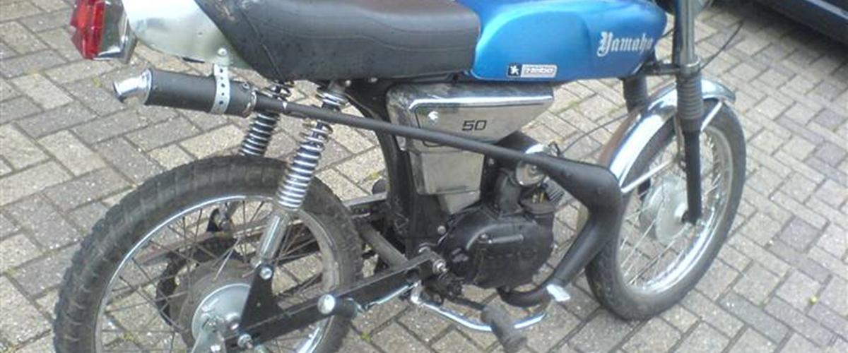 Yamaha FS-1 4 Gear SOLGT! - 1979 - Har et 5½ HK rør og en tank e...