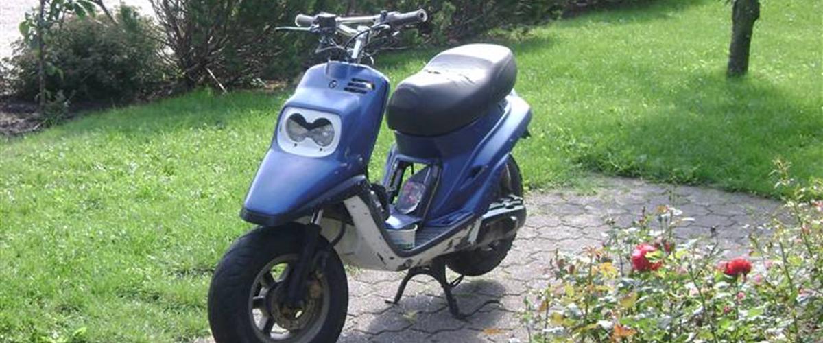 MBK booster - - har lige samlet motoren der...