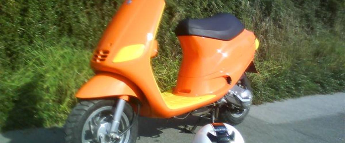 Piaggio zip `NEMO´ - 1996 - Starter og kører pisse godt.