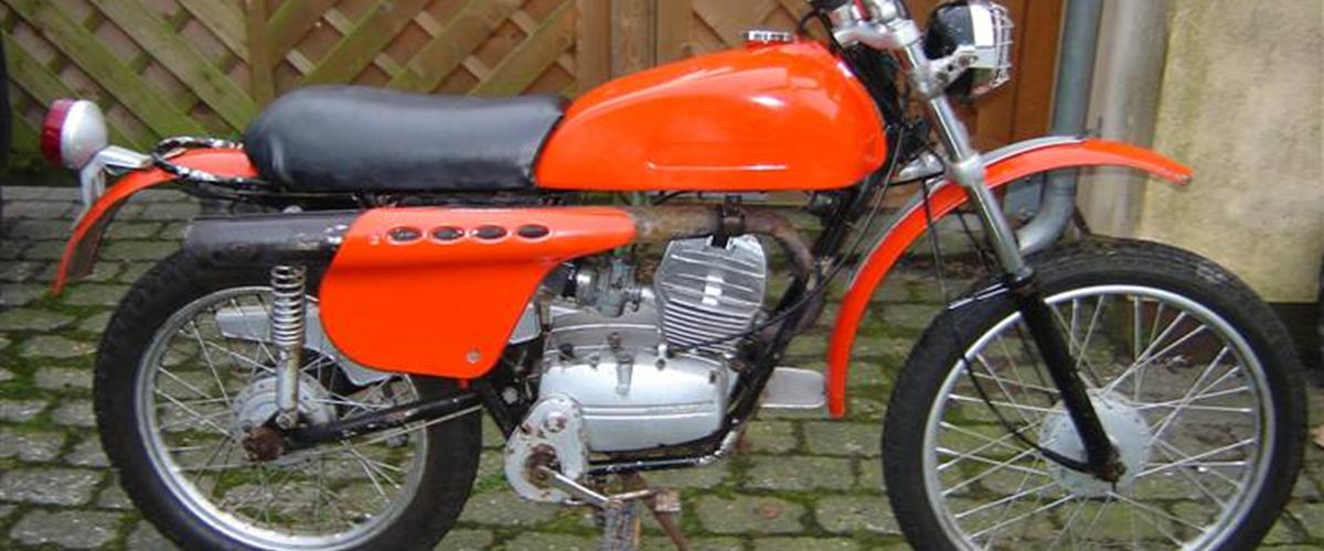 Gilera 50 Enduro - 1977 - Vægt 73 kg Tank 7 ltr (1,5 l...