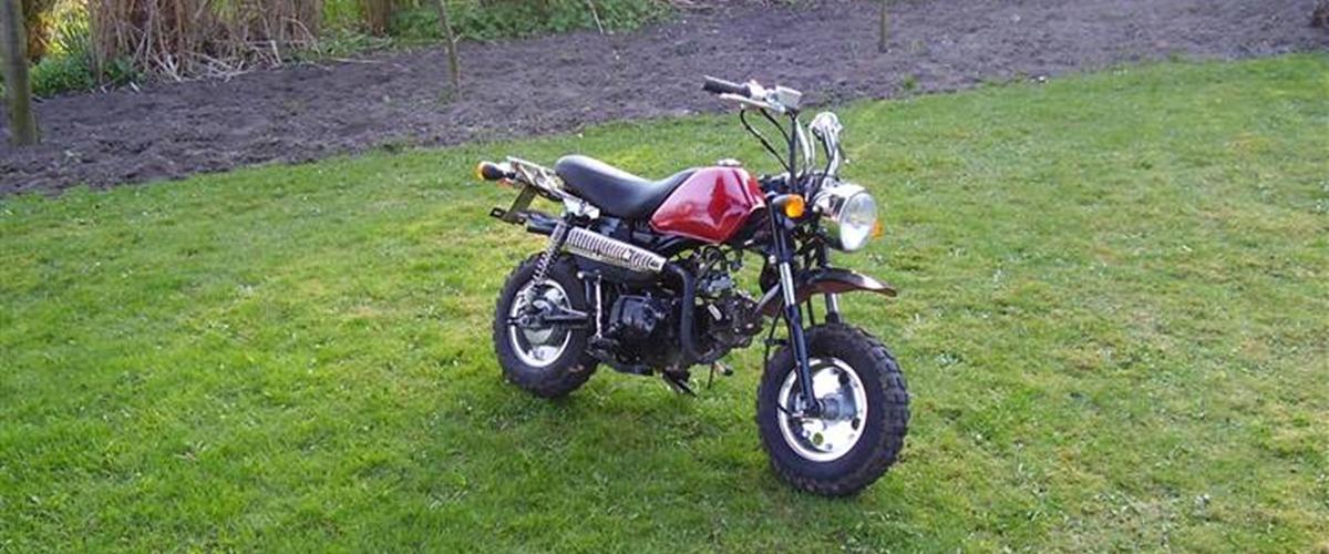 Baotian Monkey (solgt) - 2007 - Alt virker, køre rigtig godt ...