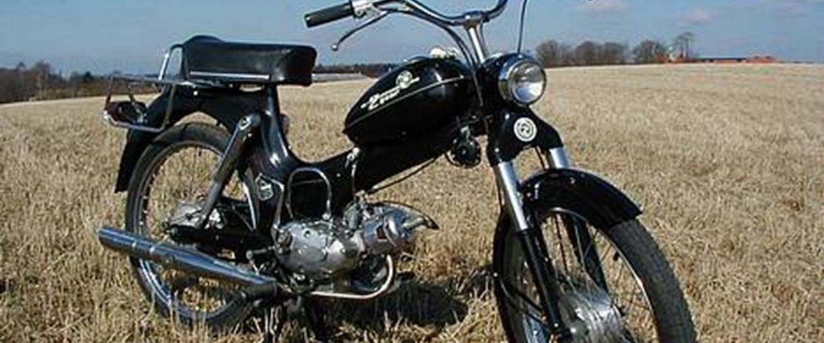 Puch MS 50 (stjålet) Findeløn! - 1977 - den står original lak og moto...