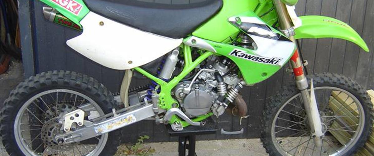 Kawasaki kx80 høj - 2000 - » Det starter i 1huk. » Køre...
