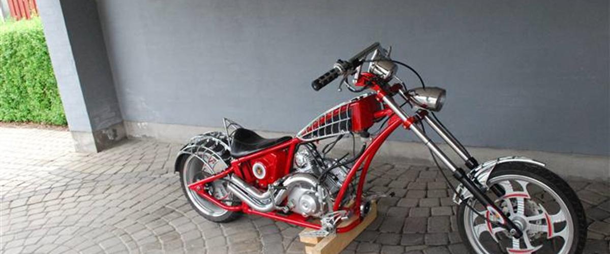 MiniBike Chopper - Spider •Solgt• - 2007 - • Der er ikke særlig mange de...