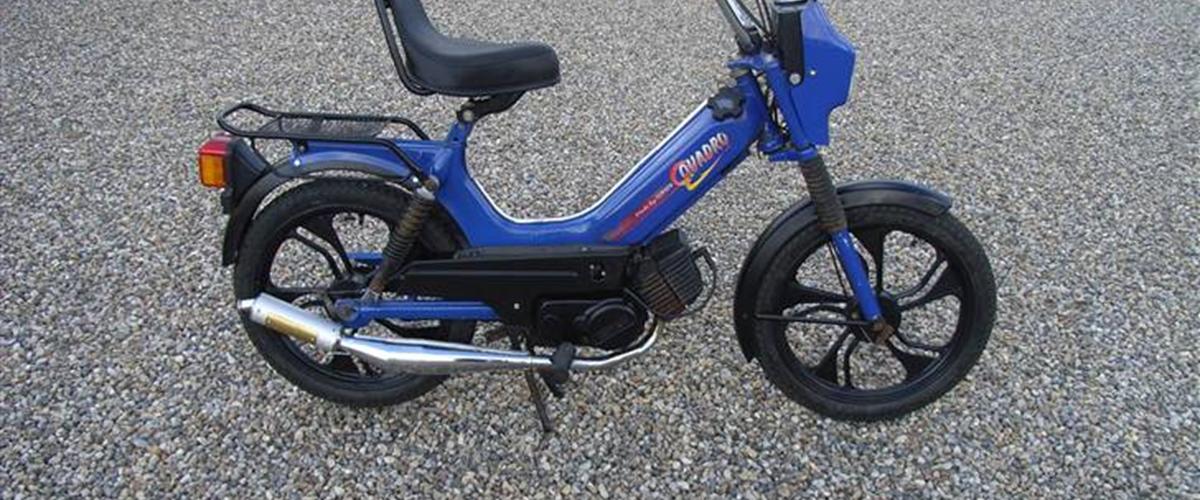 Tomos Quadro - 1996 - Det er en knallert 45! Den er...