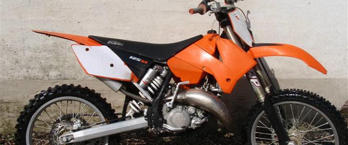 KTM sx 125 byttet - 2004 - det er en dejlig maskine køre...